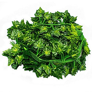 winvin 84 Feet Silk Ivy Garland,Greenery Leaf Vine Garland Artificial Hanging Plant Foliage for Wedding Party Home Garden Wall Decoration