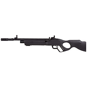 Hatsan Vectis Air Rifle with Pack of Pellets and 100x Paper Targets Bundle (Black Syn Stock) (.177 Cal + Ammo)Q