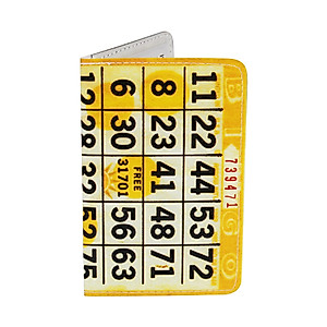0.465972222 Bingo- Yellow Gift Card Holder & Wallet
