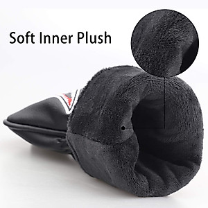 Craftsman Golf Shark Black and Red Fairway Wood Headcover Cover Protector (Wood Cover)