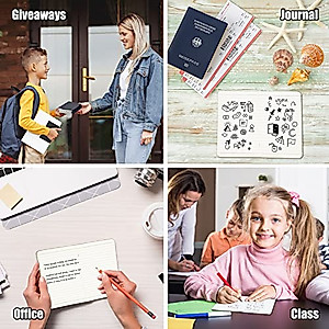 EOOUT 12 Pack Little Notebooks Pocket Size Notebooks, 3.5" x 5.5" Softcover Mini Notebooks, Small Black Notebook Memo Note pads for Men Women Kids Traveler Author, 30 Sheets, 60 Lined Pages