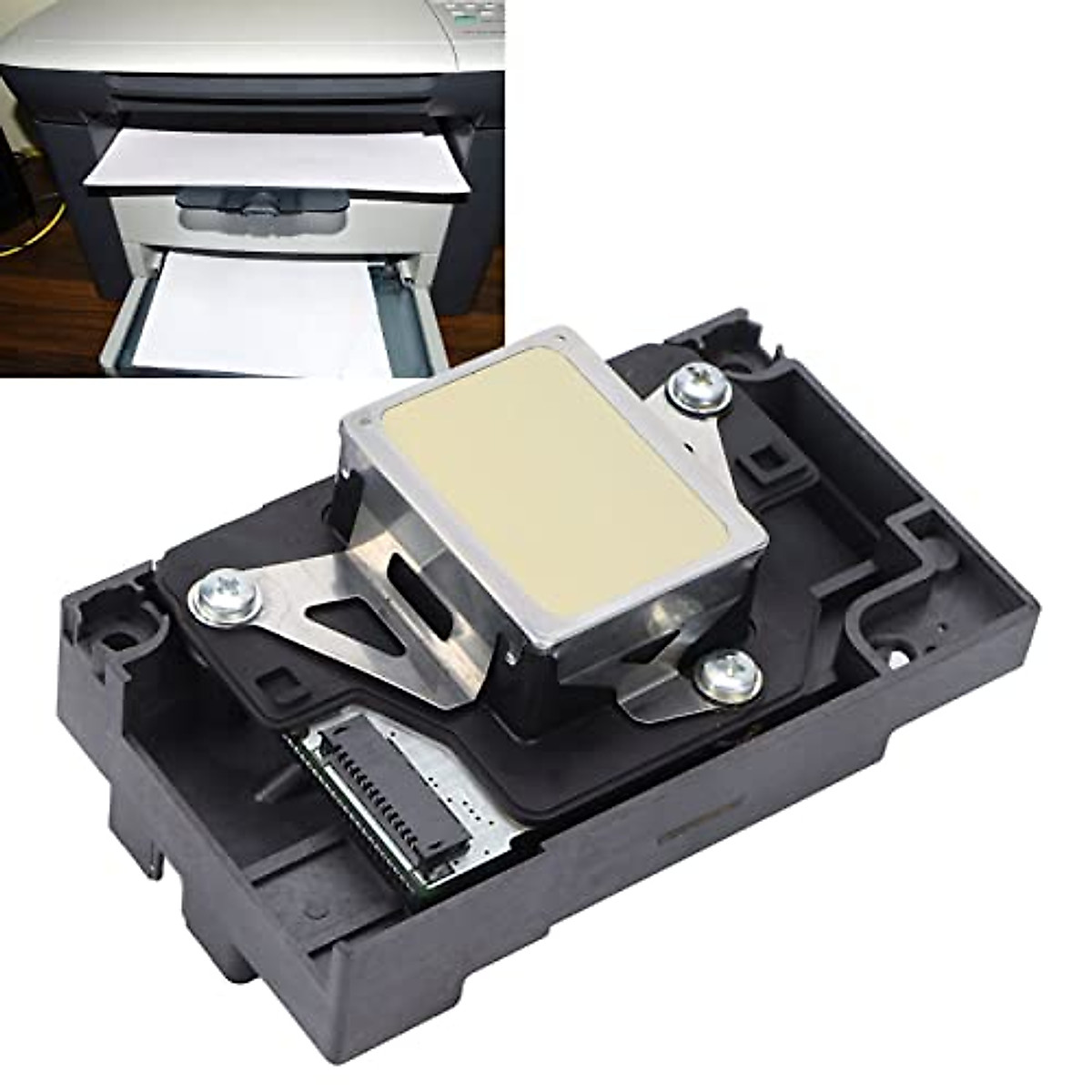 Print Head, Professional ABS Color Printhead Replacement Printer Accessories for L801 L800 L805 L850 T50 T60 R290 RX610 690
