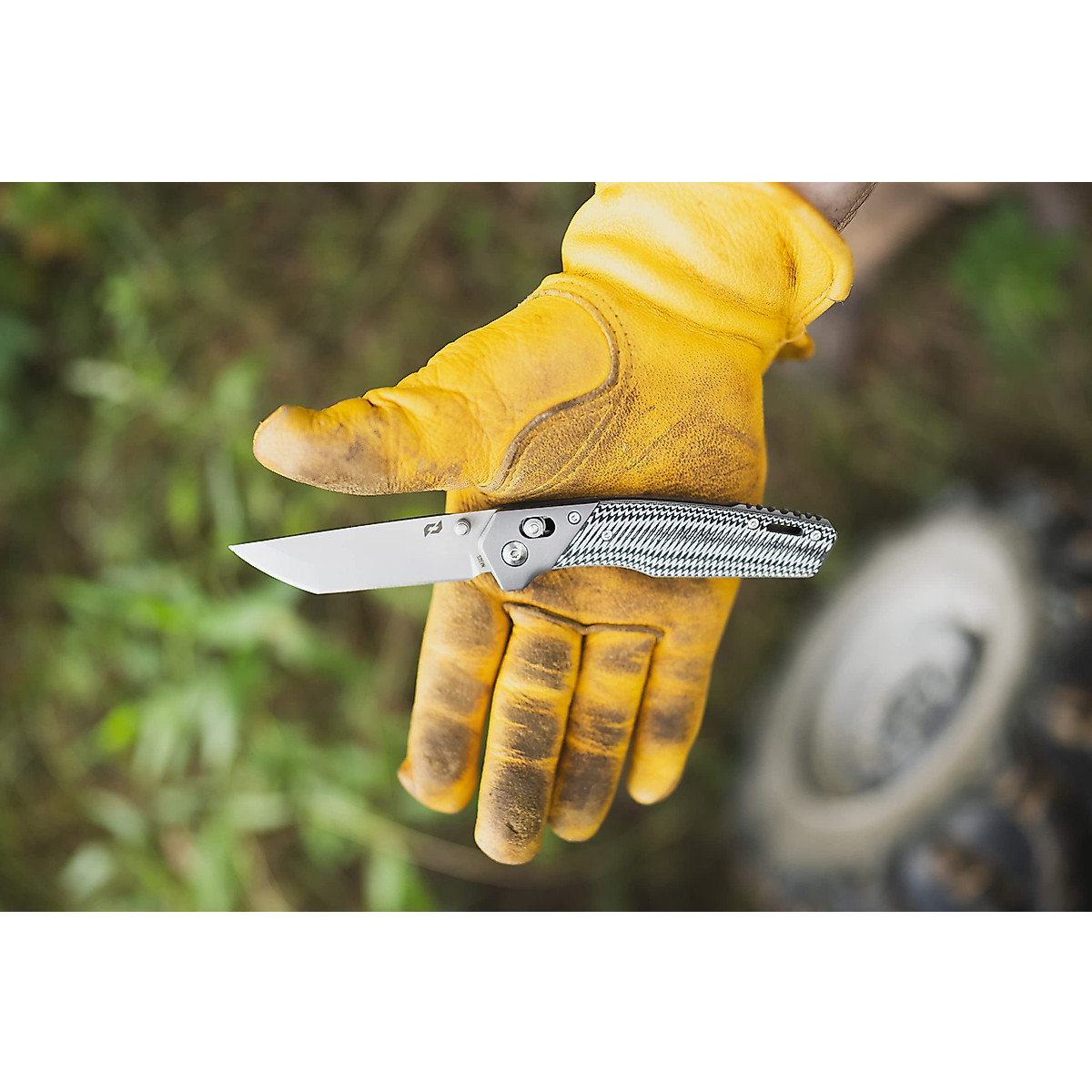 Schrade Alpha Class Truix with 3.5in S35VN Steel Blade, G10 Handle, USA Made for EDC and Hunting