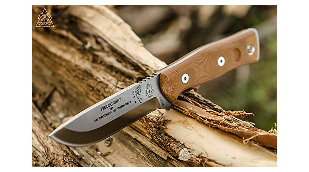 TOPS Brothers of Bushcraft Knife - Durable Wilderness Survival Tool