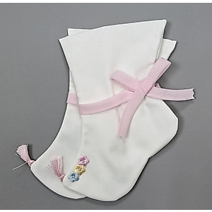 100 Day Birth Hanbok Korea Traditional Dress Lovely Dusty Pink Top Chiffon Layers Skirt