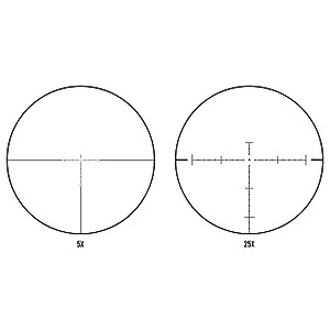 Monstrum G3 5-25x50 FFP Rifle Scope | Monstrum Extended Length Offset Scope Mount | 30 MOA | Bundle