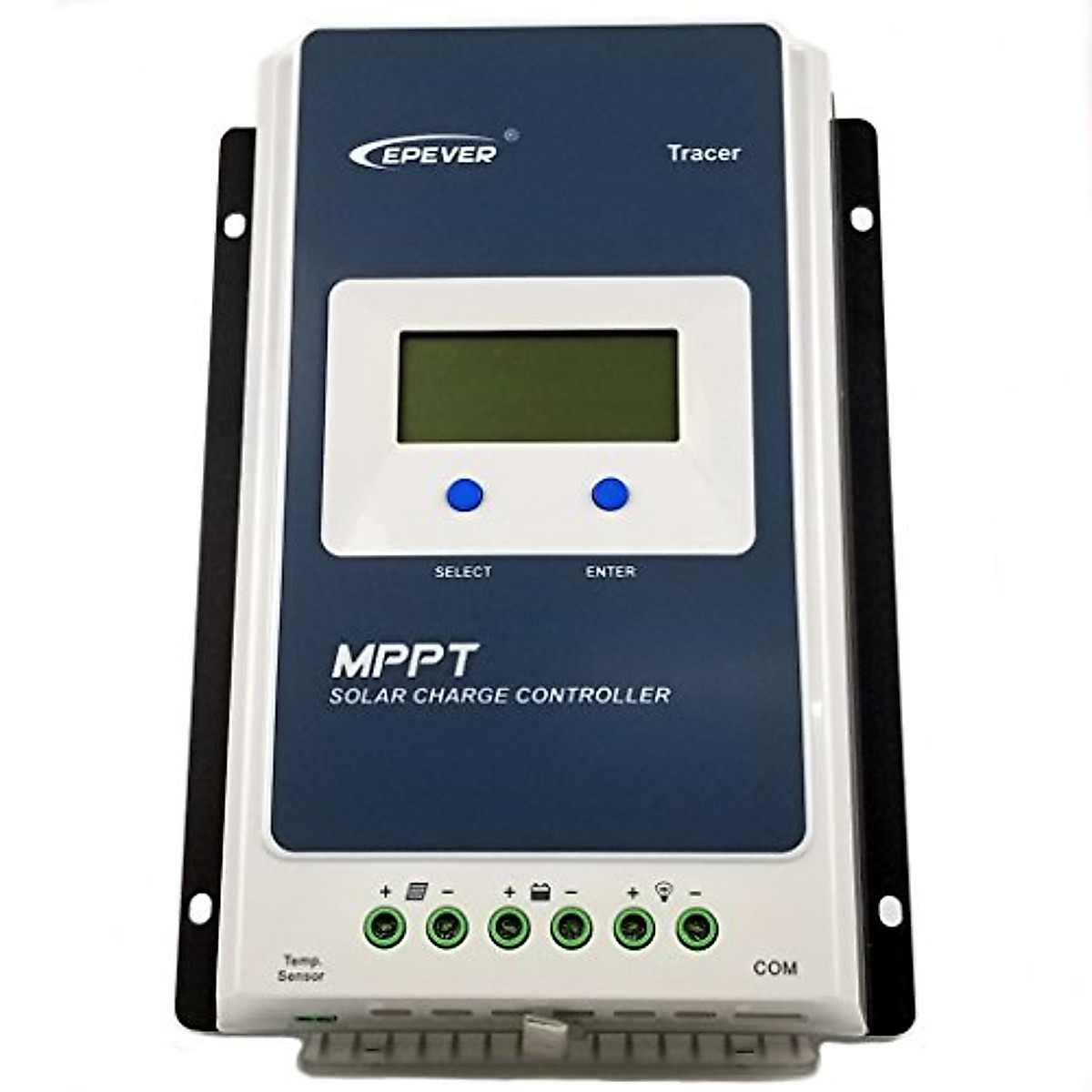 40A MPPT Solar Charge Controller +MT50 Monitor+Temp.Sensor Package Tracer 4210AN 100V Solar Panels Power Input Support Lithium Battery Charger Regulator Negative Ground