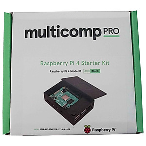 Raspberry Pi 4B Starter KIT, 4GB, BLK