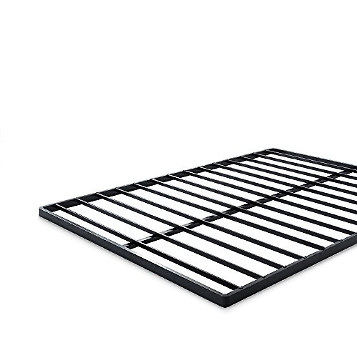 Zinus Gulzar Easy Assembly Quick Lock 1.6 Inch Bunkie Board / Bed Slat Replacement, Queen, Black