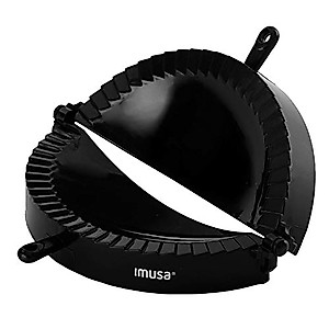 IMUSA USA IMU-71006W Jumbo Empanada Maker, Black (pack of 3)