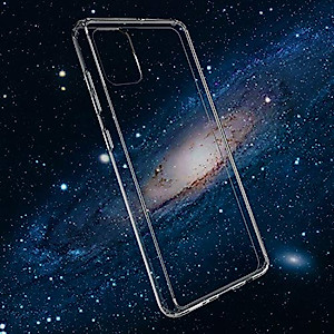 ProCase Galaxy A51 (4G Version) Case Clear 6.5" 2019 Released, Slim Lightweight Crystal Hybrid Bumper Cover, Shock-Proof, Anti-Slip Anti-Scratch Clear Case for Galaxy A51 4G Model SM-A515 –Clear