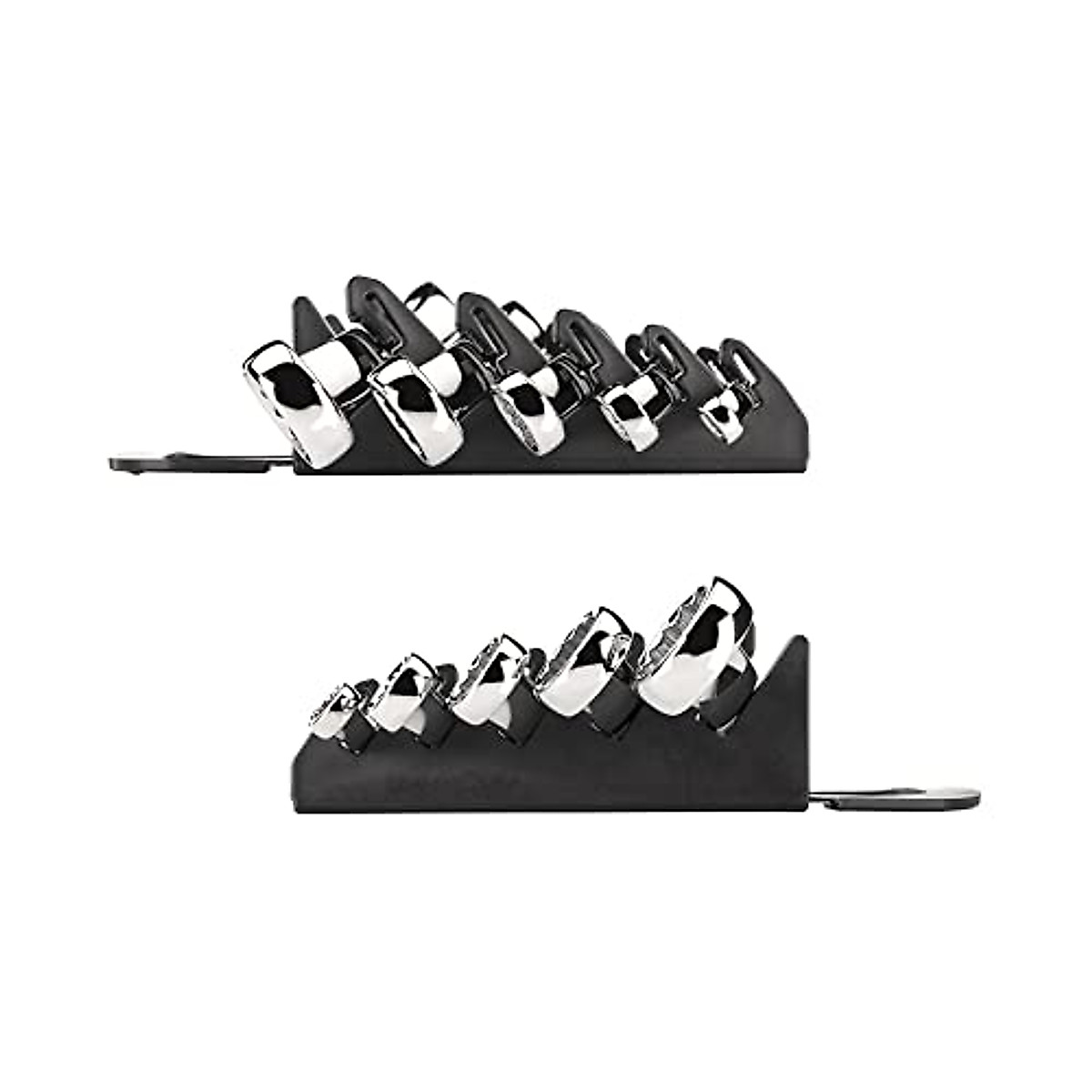 TEKTON 45-Degree Offset Box End Wrench Set, 5-Piece (1/4-13/16 in.) - Holder | WBE23405