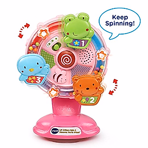 VTech Lil' Critters Spin and Discover Ferris Wheels, Pink (Amazon Exclusive)