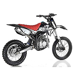 OPA 125cc Dirt Bike Pit Bike Adults Dirtbikes Pitbikes 125 Dirt Pit Bike (Black)