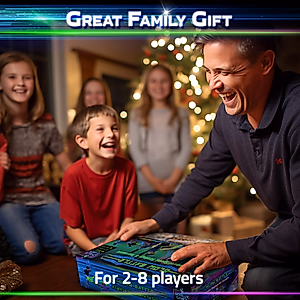 Glow Battle - Family Pack: A Thrilling, Glowing Sword Game | 2-8 Players, Age 8+ | Unique Family Games for Kids and Adults Idea | Outdoor Toys for Kids 8-12+ | Glow Games for Kids 8-12+