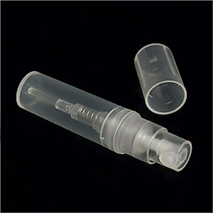 BlingKingdom 10pcs 2ml Refillable Mini Spray Atomizer Empty Bottles Portable Perfume Liquid Travel Sample Bottle Sprayer