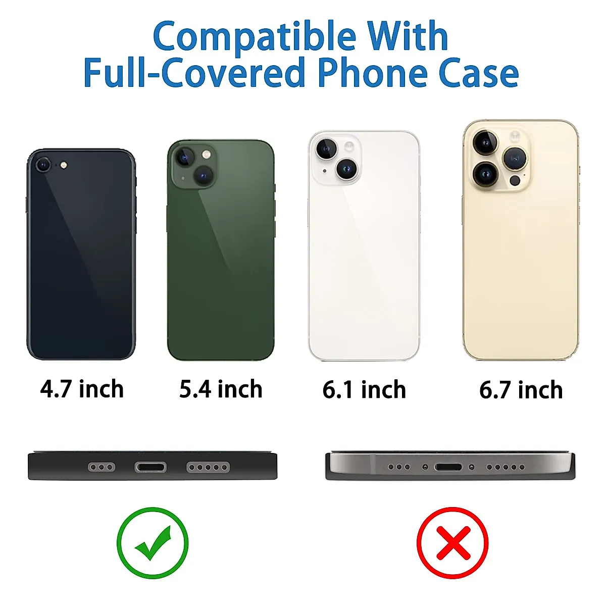 Phone Tether Tab, 10 Pieces Universal Phone Lanyard Patch Without Adhesive,Phone Lanyard Replacement Part for Cell Phone Strap(Transparent)