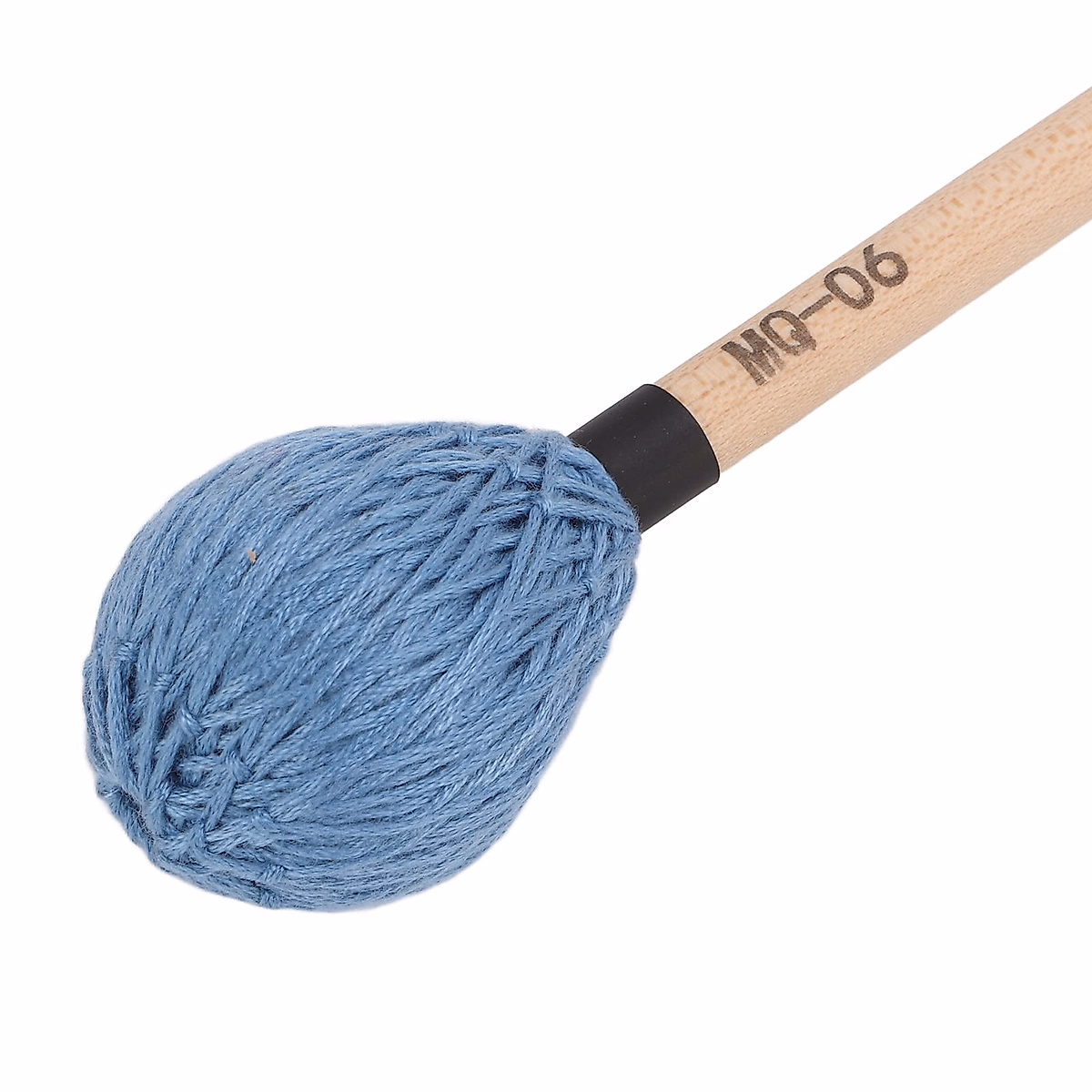 Keyboard Marimba Mallets, 1 Pair Soft Playing Yarn Head Mallet Replacement Comfortable with Maple Handle for Beginner for Percussion Instruments(blue)