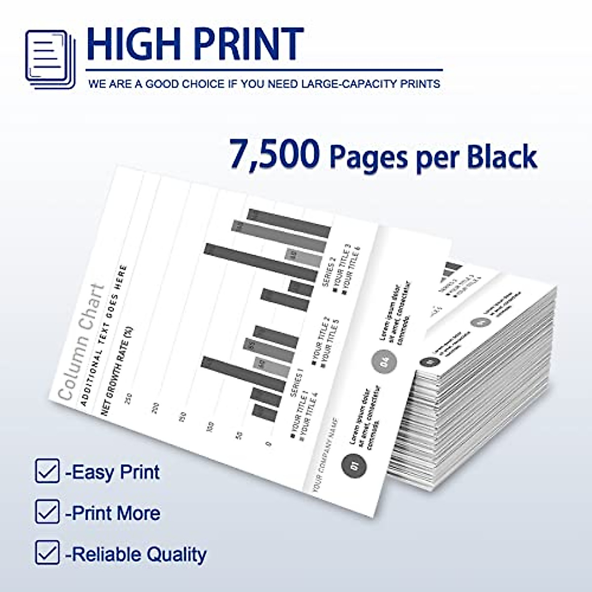 NUCALA Compatible TN-580 TN580 TN 580 High Yield Toner Cartridge Replacement for Brother HL-5240 5250DN/DNT 5270DN 5280DW 5350DN/DNLT MFC-8370 8460N 8470DN 8480DN DCP-8065DN Printer Ink 1-Pack, Black