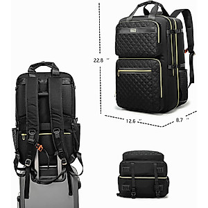 Rabjen DJ Backpack for Club Gigs, DJ Mixer Case Compatible with Pioneer DJ DDJ-REV1, DJ Controller, Novation Launchkey 37 Key Keyboard and More Equipment