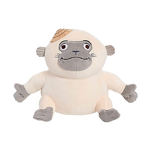 DISNEY Raya and The Last Dragon 5.6-Inch Small Pan Soft Plush, Stuffed Ongi Monkey, Officially Licensed Kids Toys for Ages 3 Up by Just Play