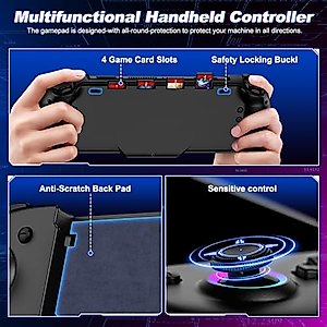 Spican Switch Controllers for Nintendo Switch/Switch OLED Controller, Switch Wireless Pro Controller One-Piece Joypad, Full-Size Ergonomic Handheld Mode Controller with Battery/Turbo/Programming