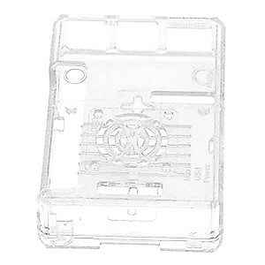 Transparent Case for Raspberry Pi ABS Cover Protective Clear Enclosure Case for Raspberry Pi 3 Plexiglas Klar Transparent durchsichtig, belüftet