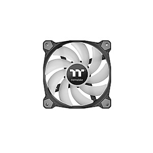 Thermaltake CL-F063-PL12SW-A Ventilateur Pure Plus RGB 12 TT 3 Pack - Black