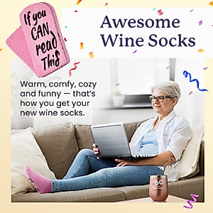 InnoCreation 60th Birthday Gifts for Women - Funny Wine Gift Set for Women Turning 60, Gifts Ideas for Her, Mom, Grandma, Wife, Sister, Aunt, Coworker Turning 60 Year Old