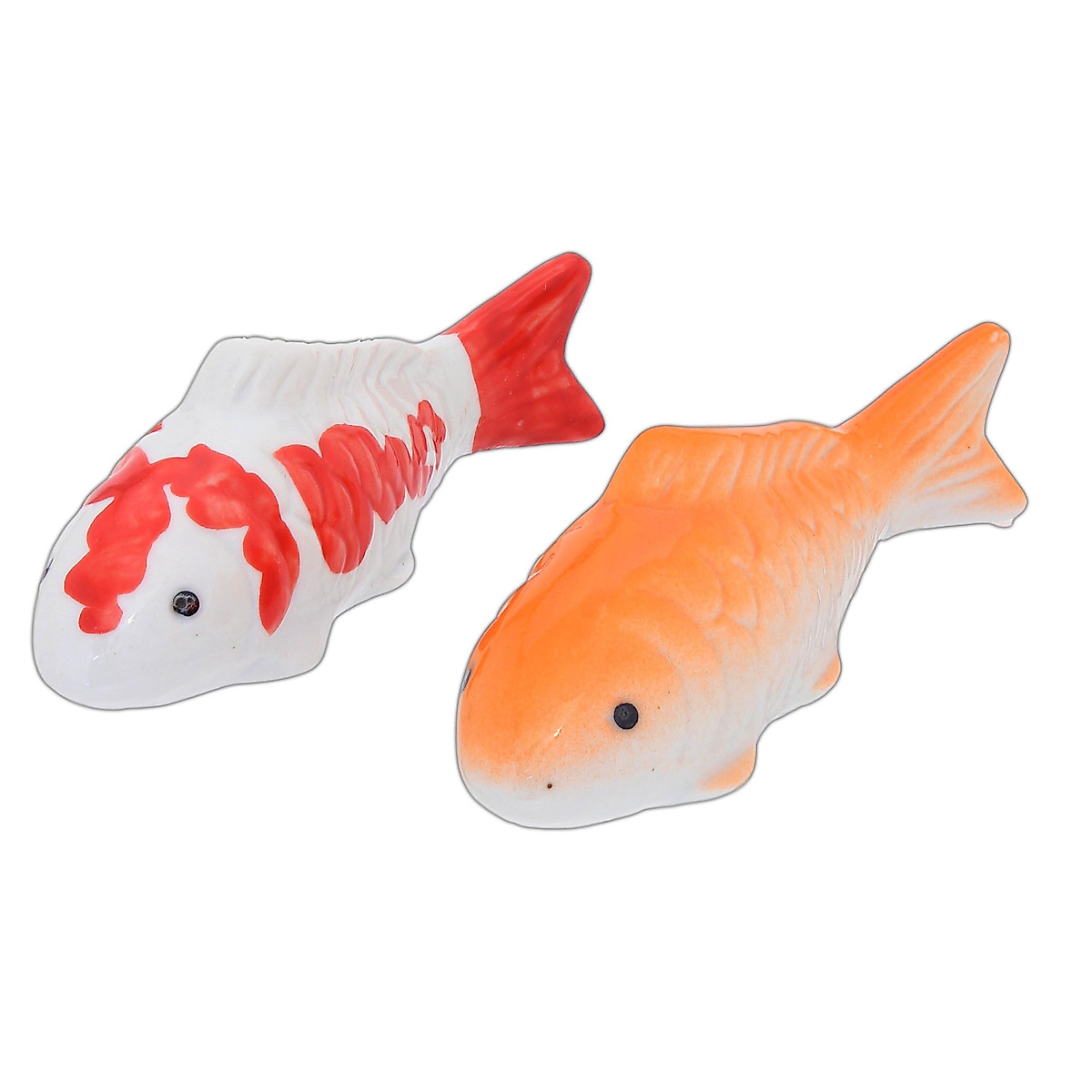 Set of 2 Creative Co-Op 4" Assorted Koi Fish Floatable Figurines