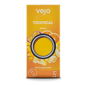 Vejo Pink Starter Variety Pack (Pink Blending Sytem, Strawberry Banana, Mixed Berry, Cold Brew Coffee, & Tropical Blender Pack) (4ct/1Ea)