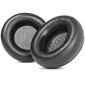 YunYiYi Sheepskin Leather Replacement Earpads Compatible with B&O Beoplay H9i H9 H7 Headphones (Not Compatible with B&O H9 3rd Gen, ) Parts Memory Foam Ear Cushions (Black Sheepskin)