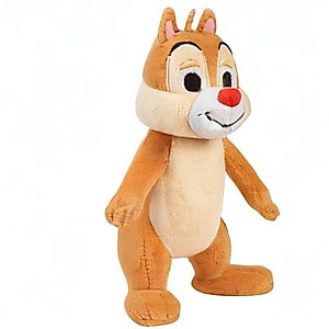 Disney Classic 6-inch Bean Plush Dale Small Stuffed Animal, Chipmunk, Super Soft Plush, Kids Toys for Ages 2 Up by Just Play