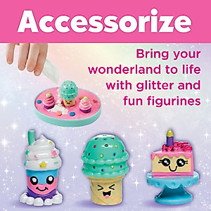 Creativity for Kids Make Your Own Water Globes: Sweet Treats - Girls Arts and Crafts for Ages 6-8+, Create 3 DIY Snow Globe Kids Toys, Gifts for Girls