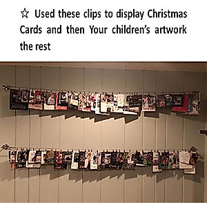 Auch 30Pcs Awning Money Clips Party Wire Light Hanger for Outdoor Camping RV Awning Christmas Strings Light Banners Flags Photo Card Curtain Clip Hooks