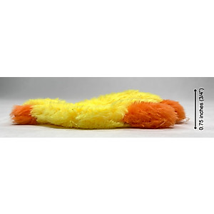Glory To Dog TinyToy Plush Yellow Duck Very Small Unstuffed Dog Toy