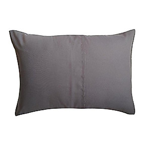 Ella & Max Toddler Pillowcase. Charcoal Gray Dark Grey Soft & Cuddly. Fits 13x18 & 14x19 Toddler Pillows. Easy to wash & no Ironing. Handmade in USA. Made of Luxury Microfiber Fabric.