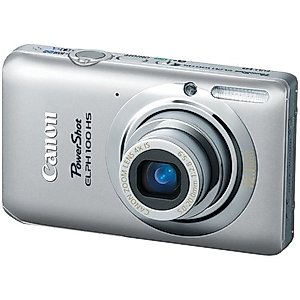 Canon PowerShot ELPH 100 HS 12.1 MP CMOS Digital Camera with 4X Optical Zoom (Silver)