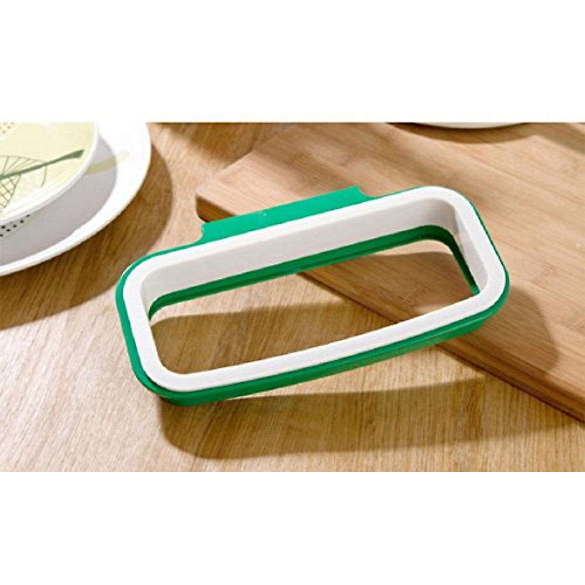 Hanging Kitchen Cupboard Cabinet Tailgate Stand Storage Garbage Bags Rack