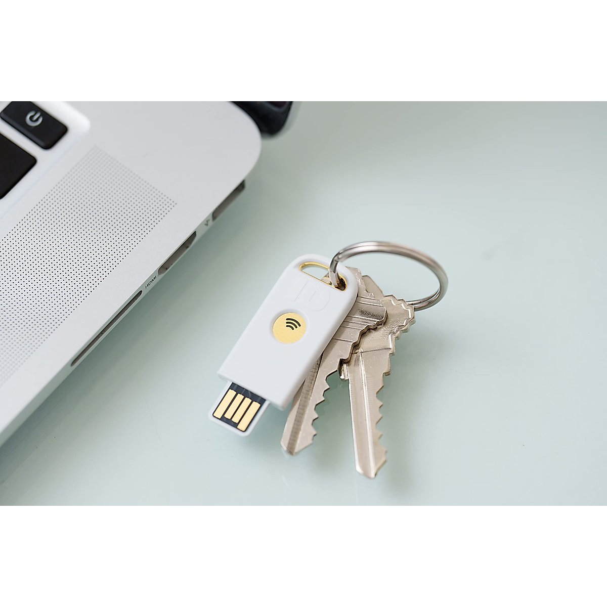Identiv uTrust FIDO2 NFC Security Key USB-A (FIDO, FIDO2, U2F, PIV, TOTP, HOTP, WebAuth)