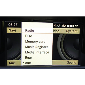 Bluetooth Module Aux Cable Compatible with Mercedes Benz 2010-2016 CLS E GL S Class MMI Socket