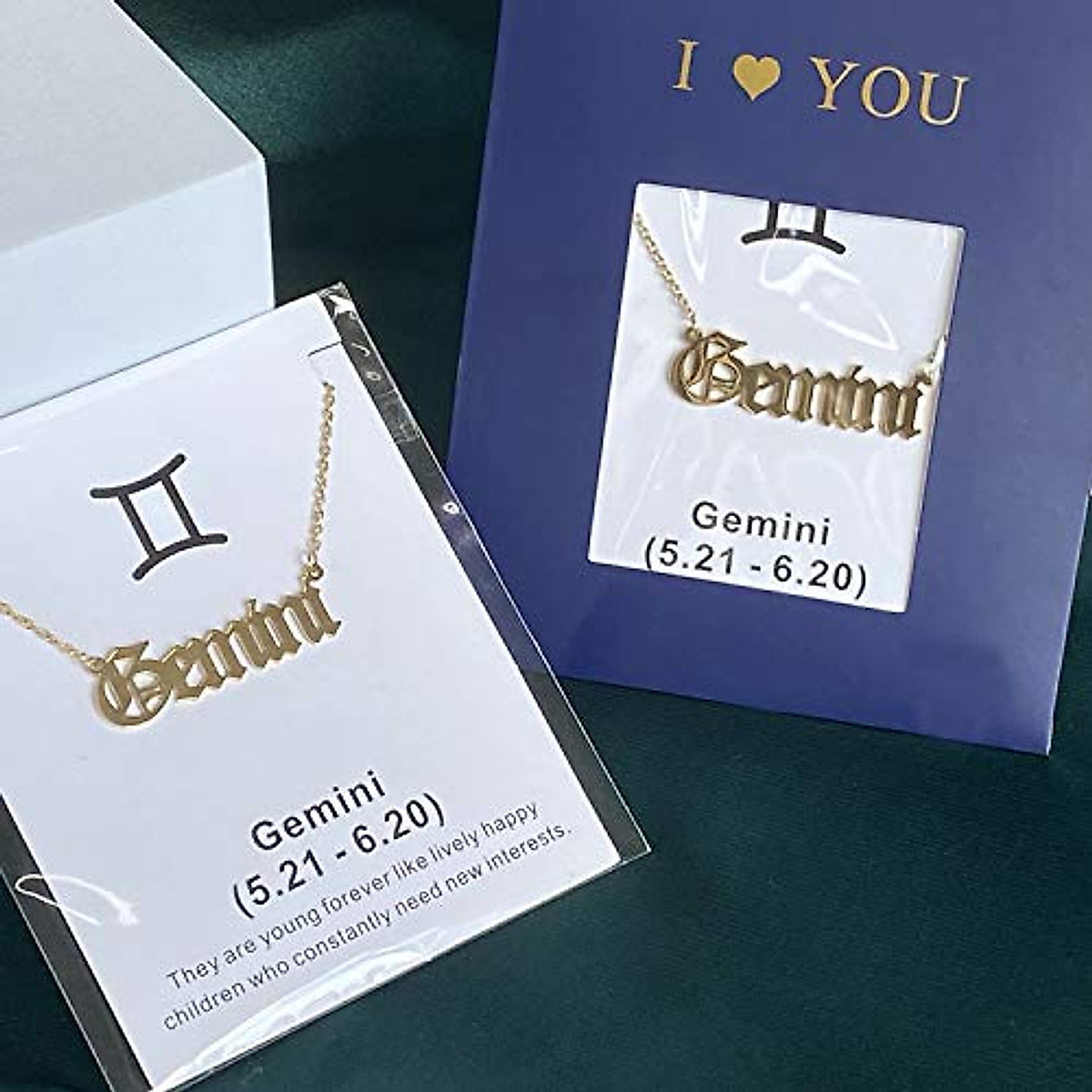 Zodiac Necklaces for Women Constellation Necklace Cancer Leo Virgo Necklace Birthday Jwelry Gifts for Friends