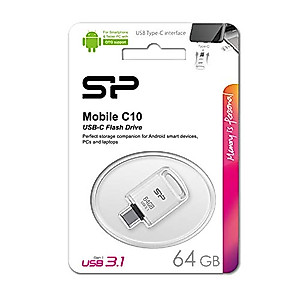 Silicone Power SP064GBUC3C10V1W USB Memory Type-C 64GB USB 3.1 (Gen1) White