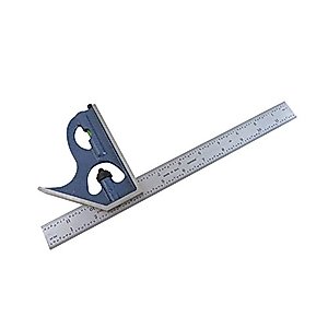 PEC 7121-012 2 Pc 12" 4R Cast Iron Combination Square Set