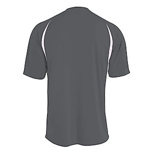 Mens Hardcore Loose Fit Rash Guard Swim Shirt with SPF Protection
