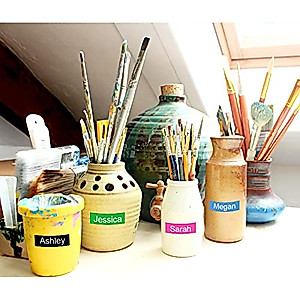 Label KINGDOM Compatible Label Tape Replacement for Brother P Touch TZe TZ Tape 12mm 0.47 Inch Laminated (White on Black,Blue,Turquoise Blue,Berry Pink,Lime Green) for Brother PTD210 PTH110 PTD400