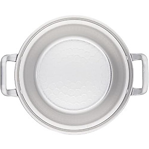 Hokuriku Aluminum Stepped Pot with Wooden Lid, Mansaden, 7.3 inches (18.5 cm), For Gas Fire, Made in Japan