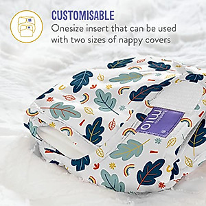 Bambino Mio, mioduo Two-Piece Cloth Diaper, Swinging Sloth, Size 1 (<21lbs)