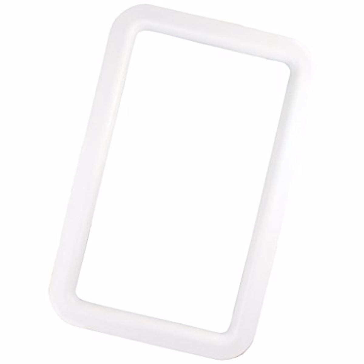 JR Products 11011 White RV Deluxe Entry Door Window Frame