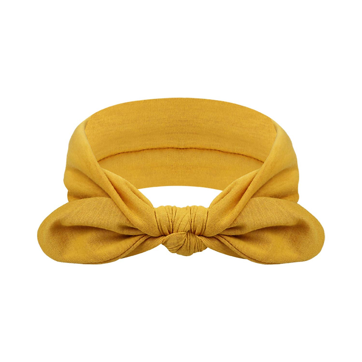 DRESHOW 8 Pack Headbands for Women Bow Knotted Hair Band Facial Cloth Rabbit Ears Running Sport Elastic Hair Wrap